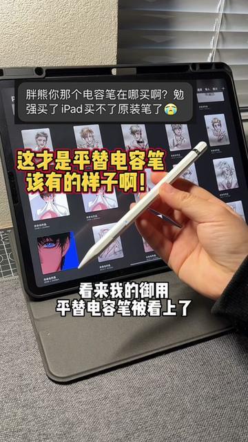 这才是平替电容笔该有的样子嘛!益博思电容笔ipad配件好物推荐