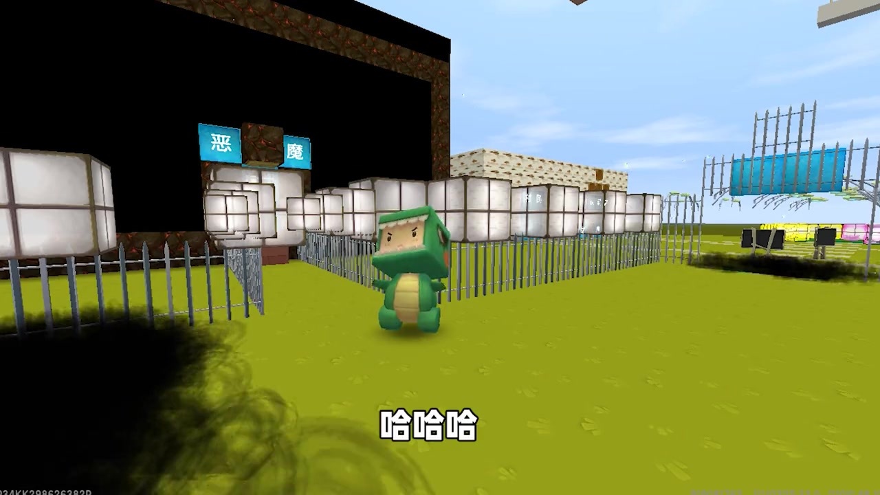 迷你世界:果冻偷偷去凡间玩,结果掉进了魔界,还遇上了魔界王子