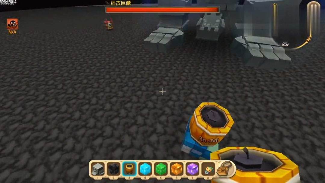 迷你世界测试:使用1000颗炸弹轰炸太空boss!能秒杀吗?