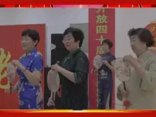13.迎新(2019)联欢会(12)模特表演《旗袍秀》