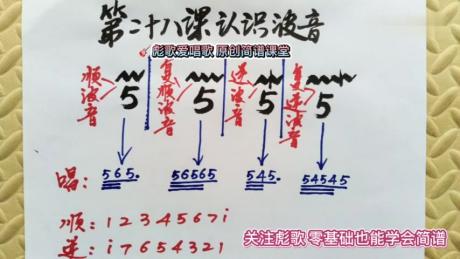 第二十八课:什么是波音?通俗讲解教学!一分钟学会,轻松学简谱