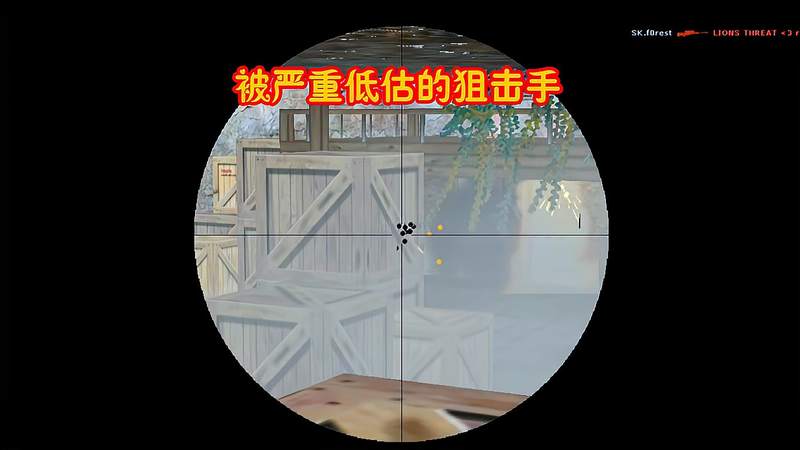 cs1.6:被严重低估的顶尖狙击手森林哥(forest)小看他无疑致命