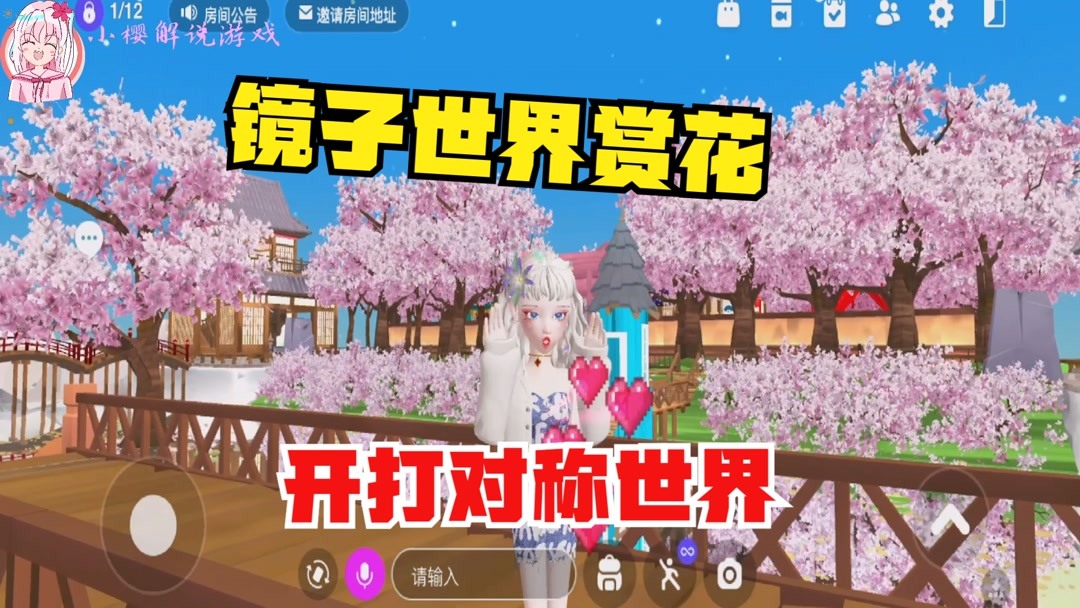 崽崽模拟器,对称世界赏花!欣赏不一样的镜子世界吧?