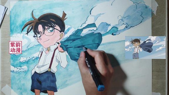 名侦探柯南纯手绘版 欢迎大家指点欣赏