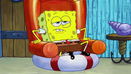 海绵宝宝:海绵宝宝给笔友写信,信的内容,它要好好思考一下