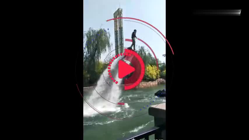 这是什么运动,看着都激动,一定很刺激吧!