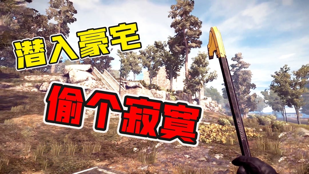 小偷模拟器01:悄悄潜入山中豪宅结果摸了个寂寞!