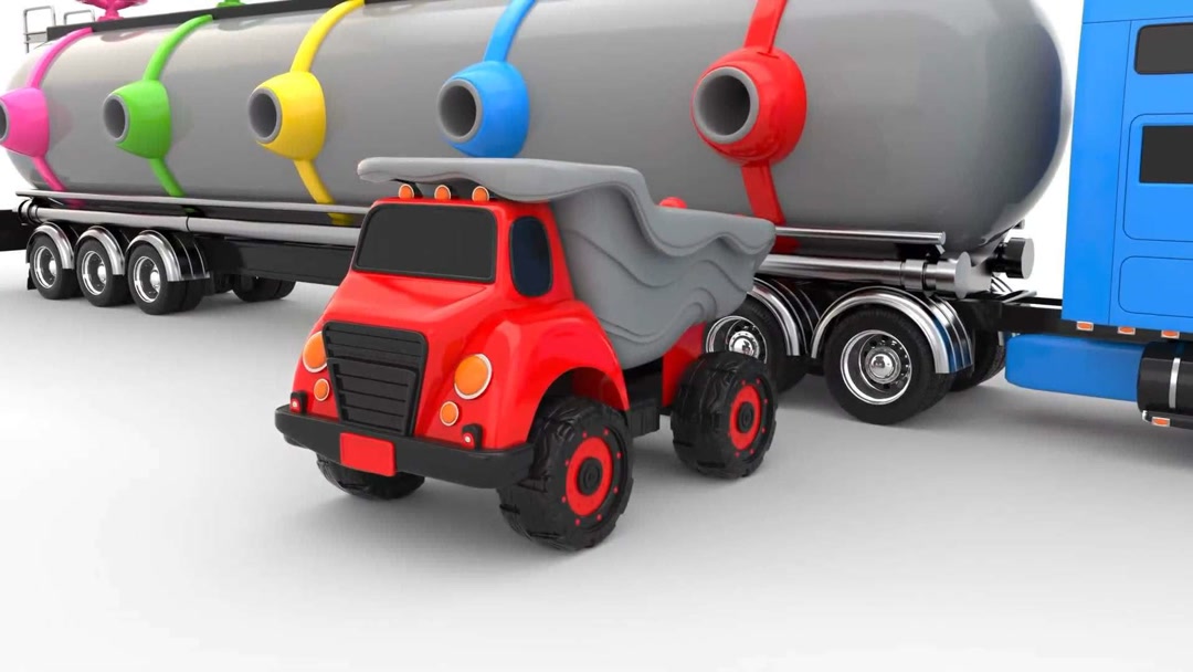 彩色小车接小球,学习颜色