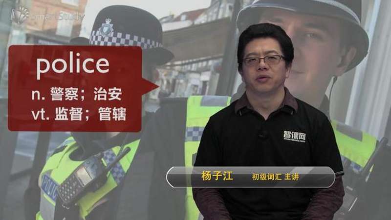 police-单词讲解(释义、例句)