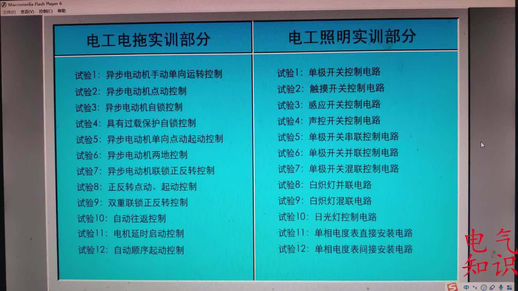 复杂的控制电路也是由串联和并联组成的