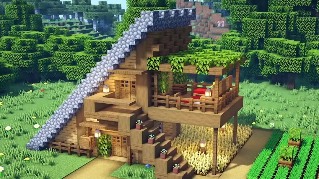 我的世界迷你城堡 第14集 天台木屋