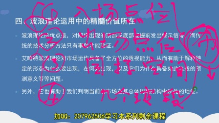 ...白银视频教程】波浪理论图解双剑战法6布林线的22条黄金使用法则