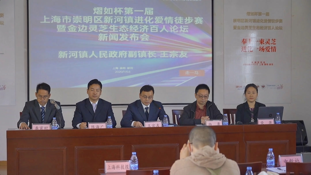 崇明将举办进化爱情徒步赛打造金边灵芝鲜产业