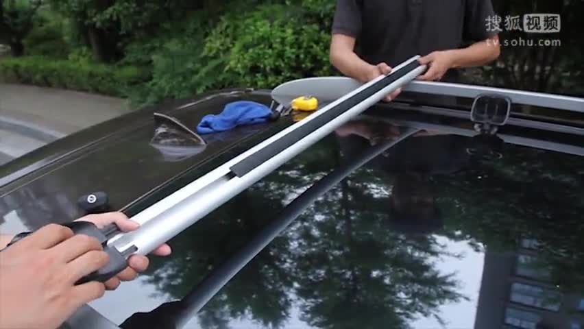 车顶行李架安装视频 suv汽车行李架安装 韦帕自驾游装备