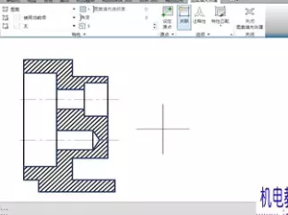 AutoCAD2015视频教程62.齿轮油泵泵体设计