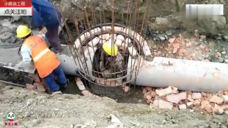 实拍工地检查井施工过程,终于知道这种地下检查井是怎样施工的啦