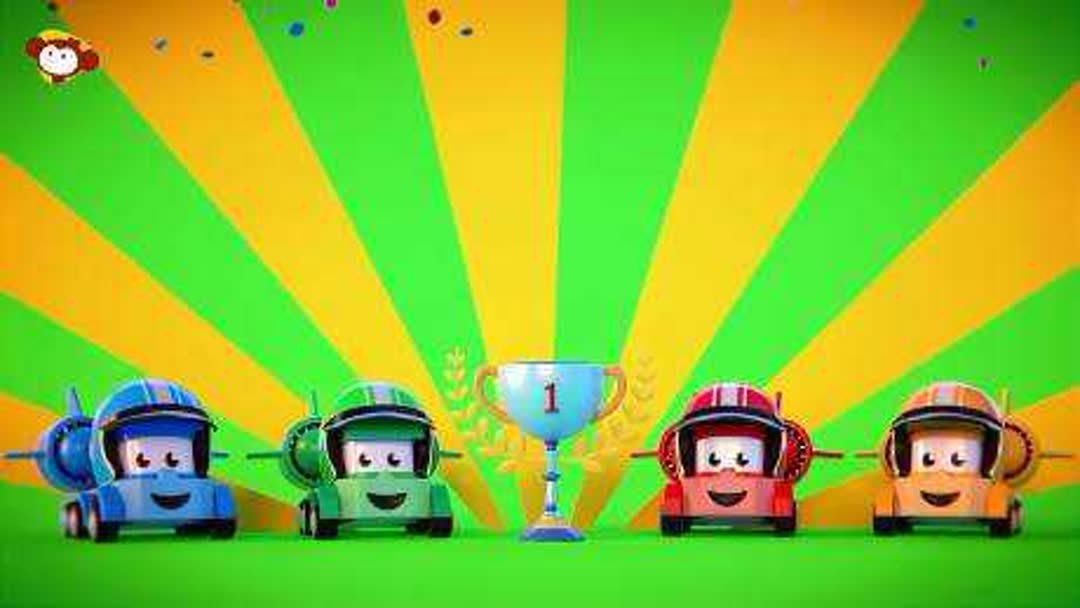 卡车游戏:迷你卡车用火箭加速器,成功闯过回旋赛道,真是太棒了