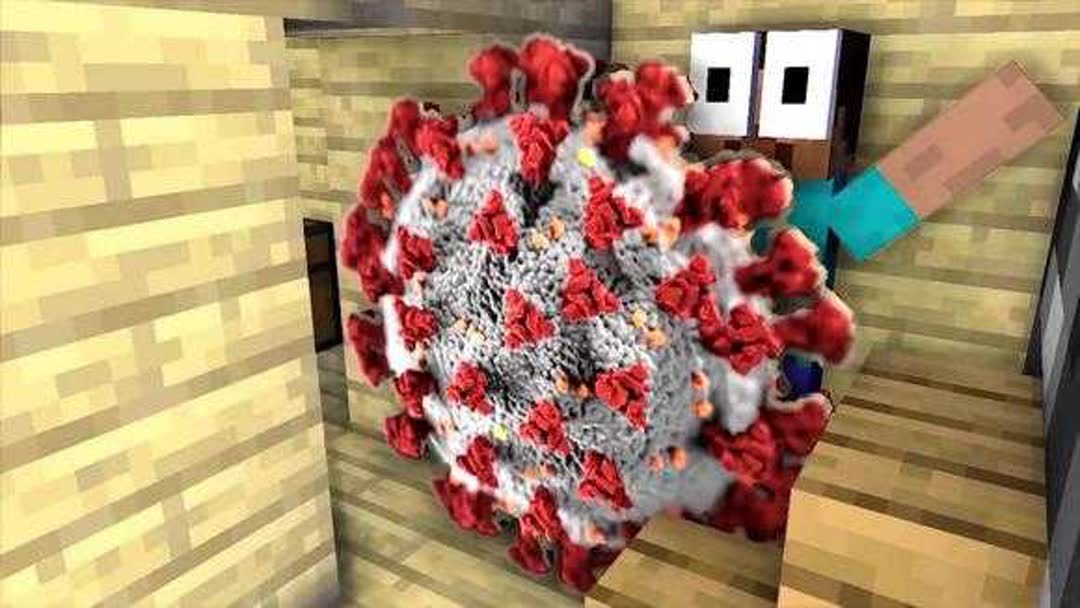 怪物们被新冠病毒一个个击破 Him合作医生对抗COVID-19 mc动画