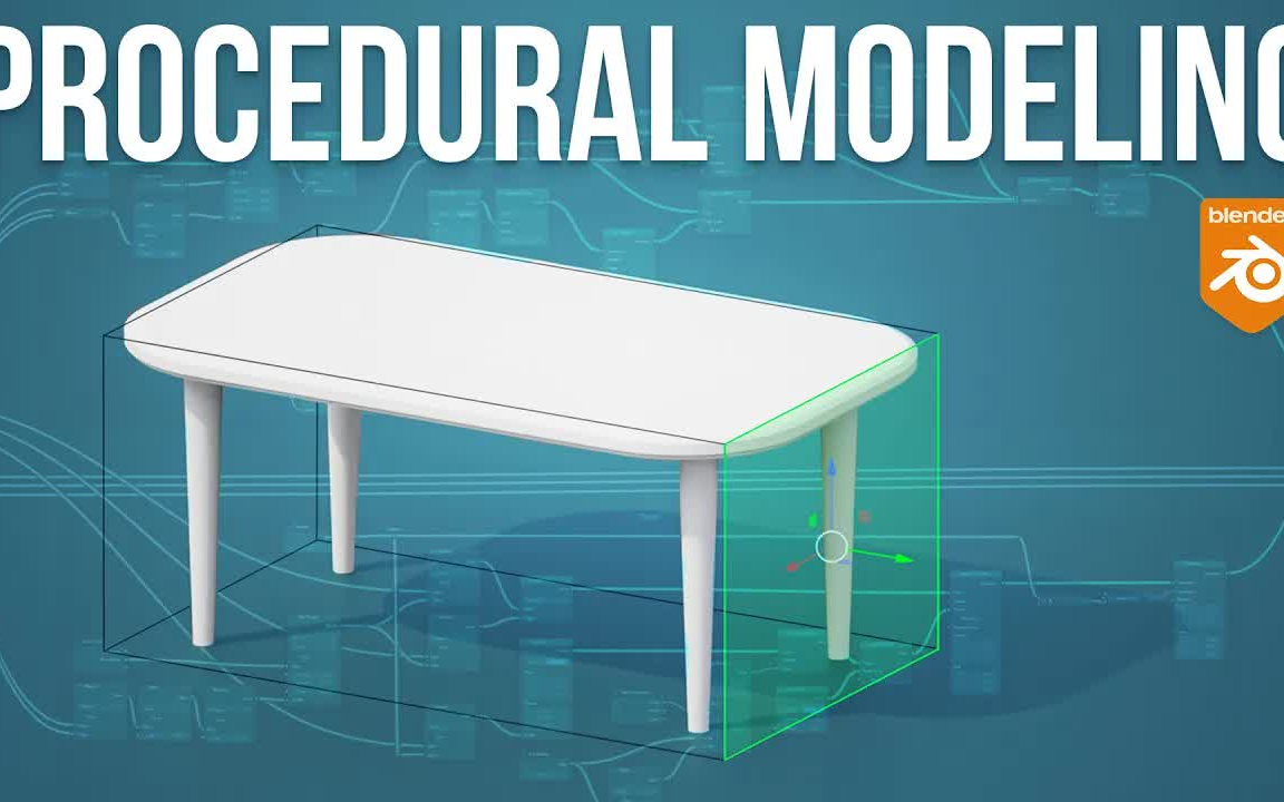 Blender中程序化建模