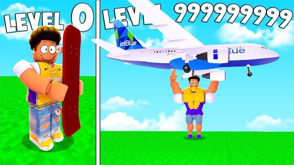 Roblox罗布乐思阿火解说366期:举重模拟器