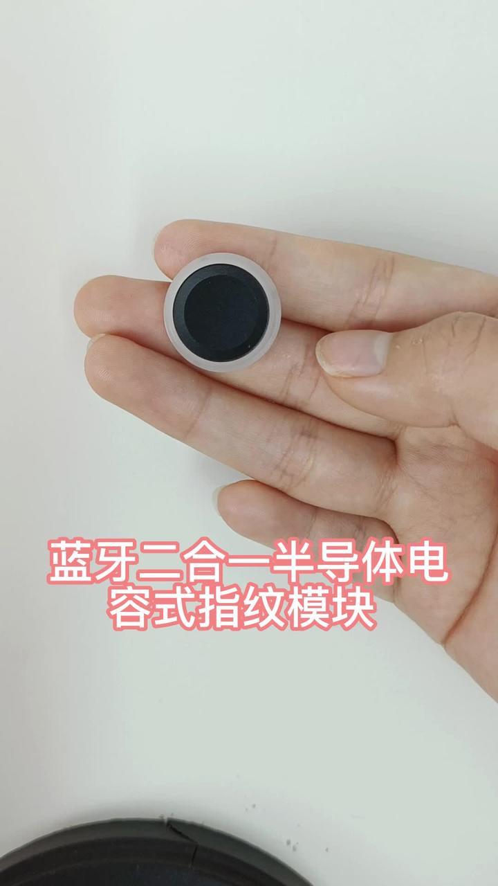 33元海凌科指纹蓝牙二合一模块,支持BLE5.1通讯,储存指纹100枚#指纹...