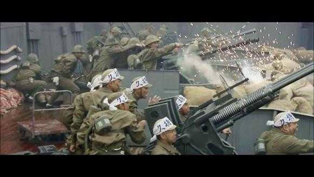 史诗战争电影:大和号战舰207门火炮火力全开!迎战430架美军战机