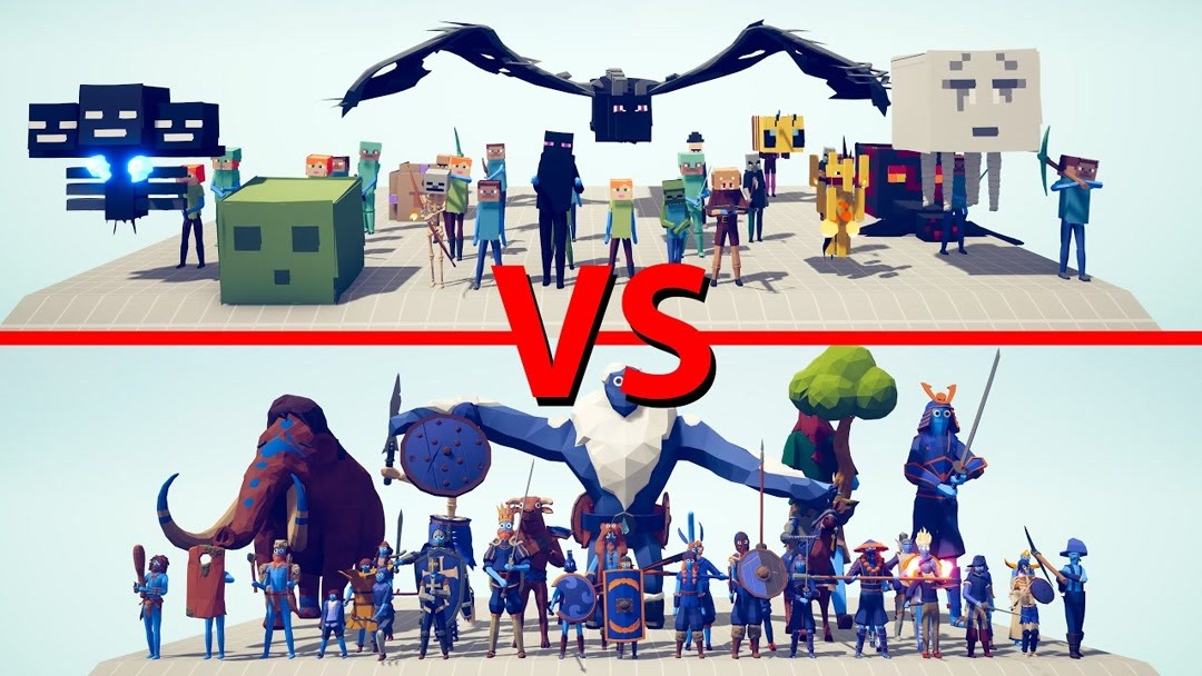 全面战争模拟器:我的世界兵种VS近战兵种