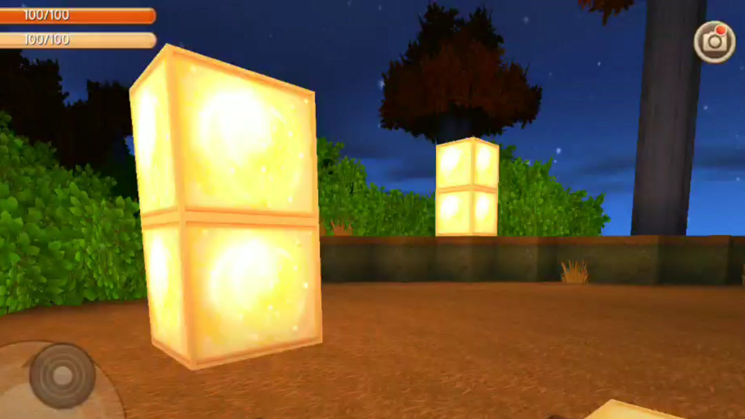 迷你世界 这里怎么那么多灯?冒险生存游戏