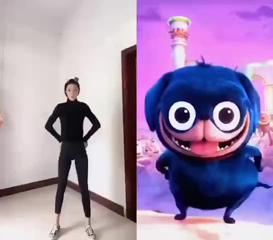 模仿动漫跳舞能有多像