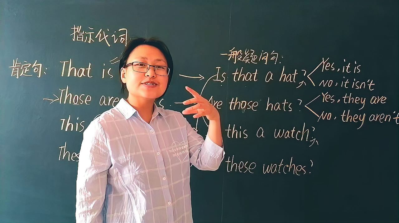 小学英语语法入门课程,指示代词变一般疑问句