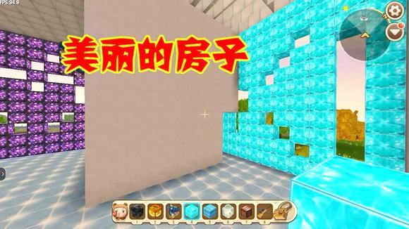 迷你世界:创造模式,怎样才能在空中建造出堡垒呢