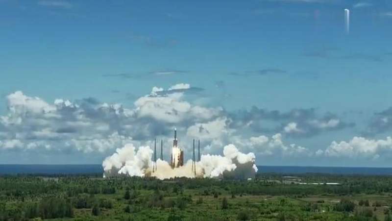 火星我来了!“天问一号”火星探测器发射升空