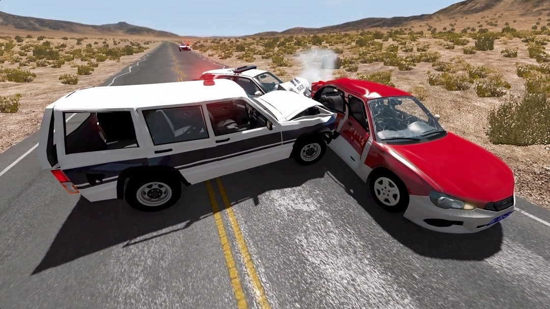 BeamNG:想在游戏中看车辆追逐?教你用AI功能开启追车功能
