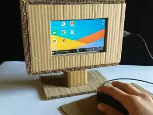 如何自制一台成本低的笔记本电脑?