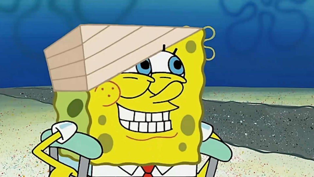 海绵宝宝之受伤的海绵宝宝