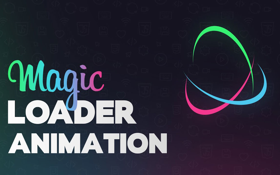 使用HTML和CSS制作神奇的旋转加载动画