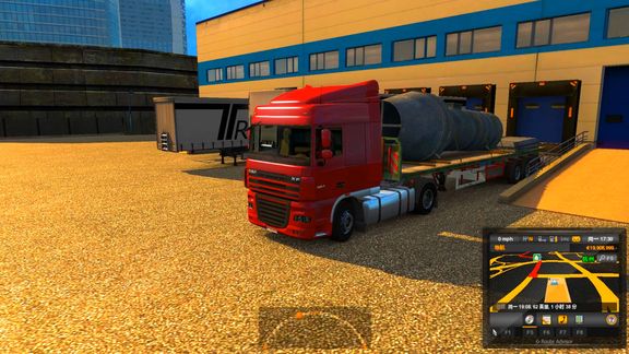 欧洲卡车模拟2:拉着一车货物从杭州出发,傍晚能到达金华吗?