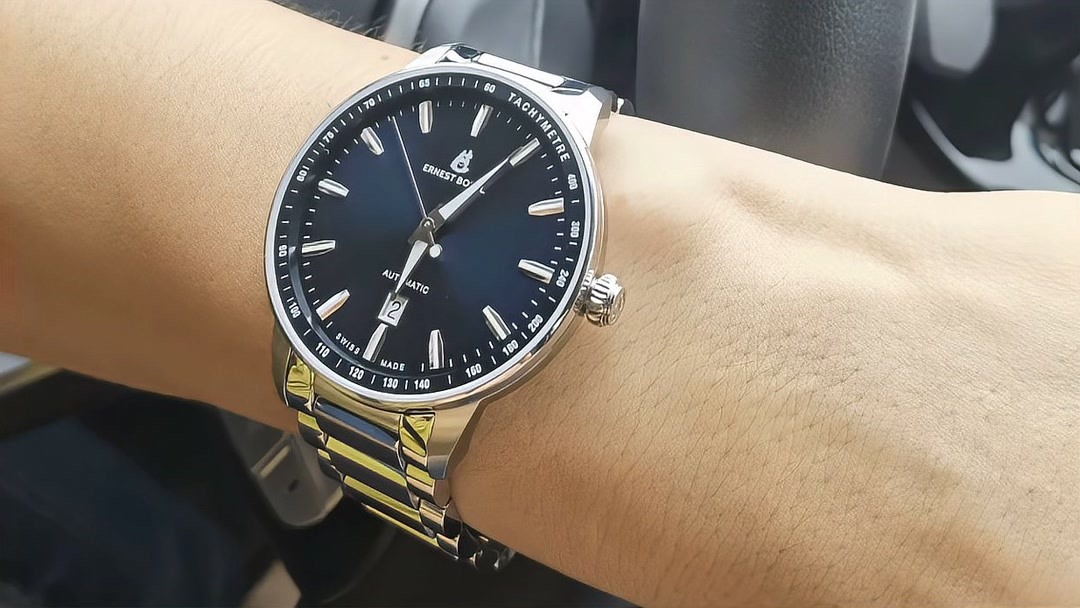 颜值塑造真我型男,依波路瑞士机械手表