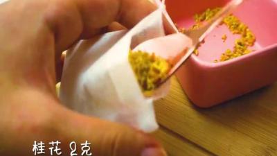 桂花红茶冻,秋日下午茶首选