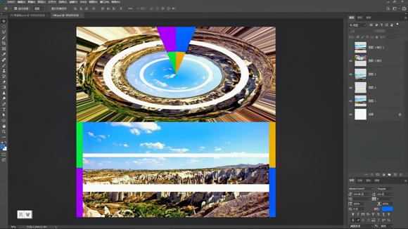 PS 零基础入门 148:极坐标滤镜,一旦知道原理,就非常简单了