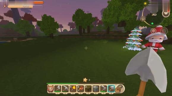 迷你世界冒险模式:来到这个世界第一天是要建房子吗?