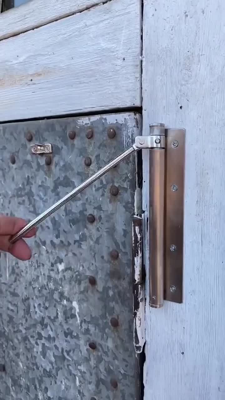 五金工具给家里安装一套闭门器,安装