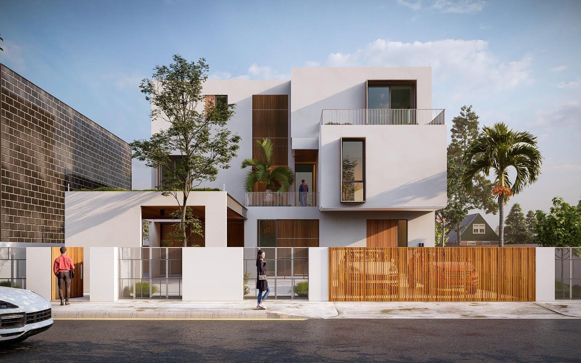 LUMION11.5渲染教程 | 方盒子建筑渲染