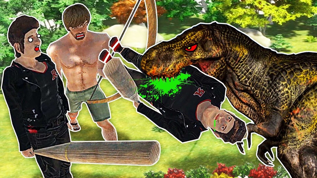 动物战斗模拟器 小伙子被一群变异猩猩追着要签名 成哔哔解说