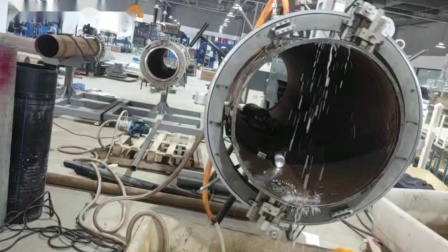 外钳式管道坡口机分瓣式电动液压切管机管子破口一体机厂家