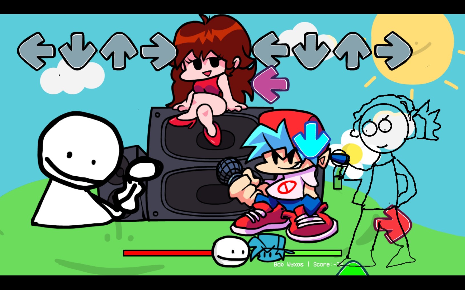 周五放克夜bob模组这个关真的太简单了第1阶段都没上去。