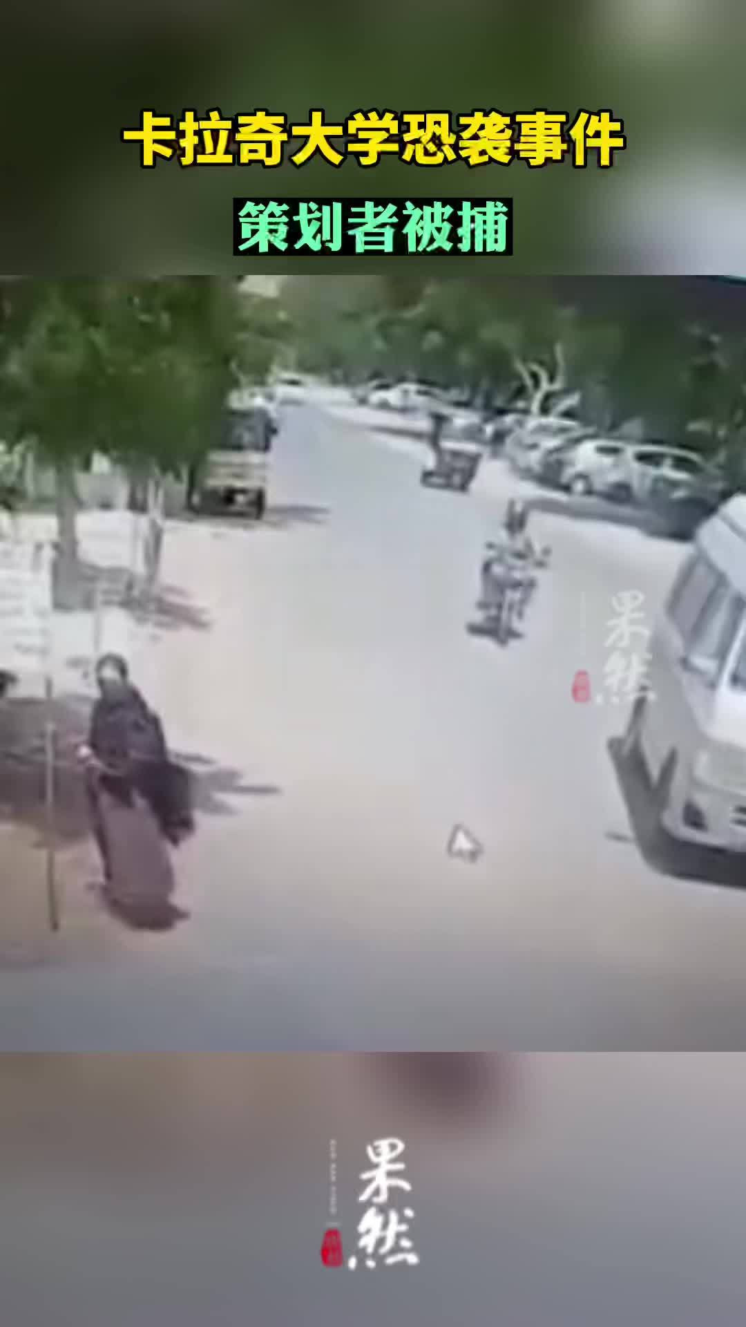 卡拉奇大学恐袭事件策划者被捕