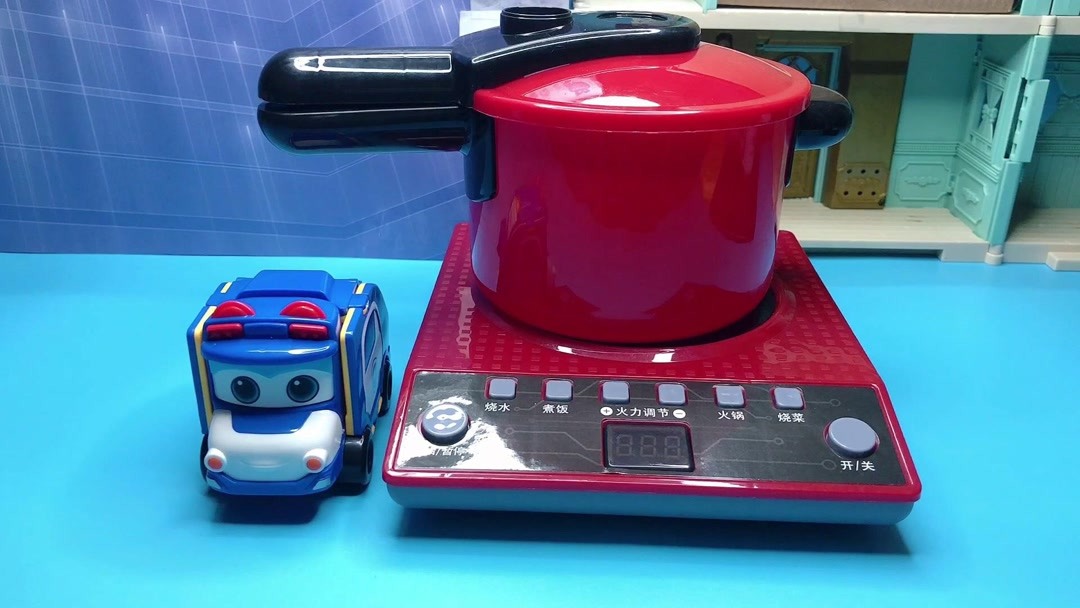 百变校巴歌德煮饭和切水果儿童玩具