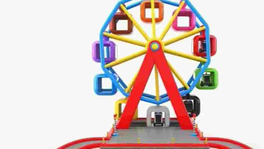 汽车总动员: 卡车赛车校车冰激凌车乘坐摩天轮