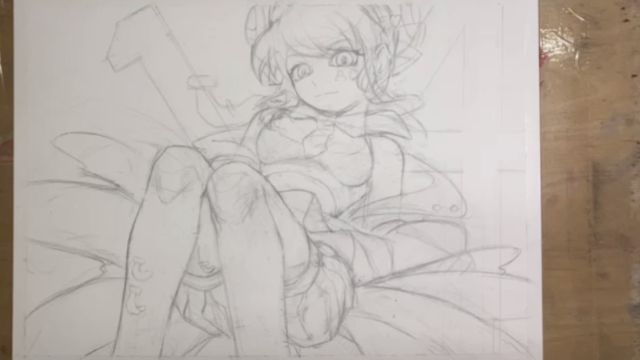 【作画实录】水彩.手绘过程